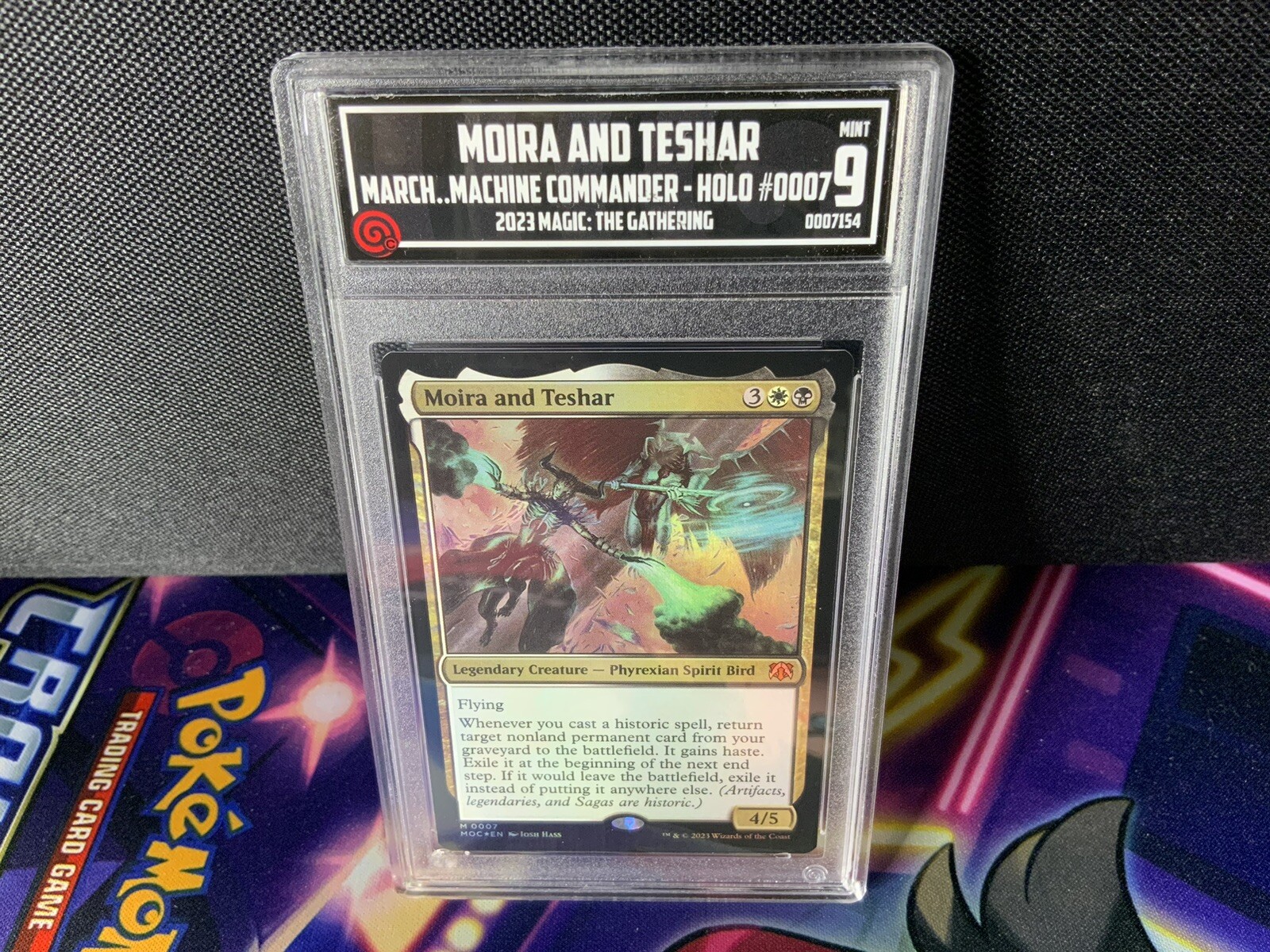 TCCG 9 MINT Moira and Teshar - Foil MTG March of the Machine Graded ...