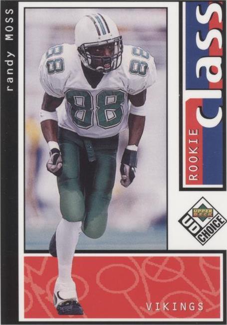 1998 Upper Deck UD Choice Randy Moss #200 for sale | eBay