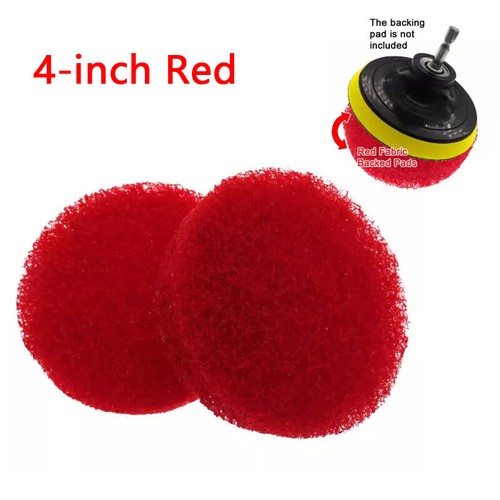 4 inch Bathroom Home Cleaning Brush Drill Accessory Nylon Powered Scrub ...