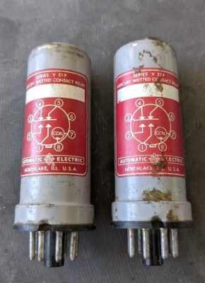 Relays - Mercury Wetted Contact Relay