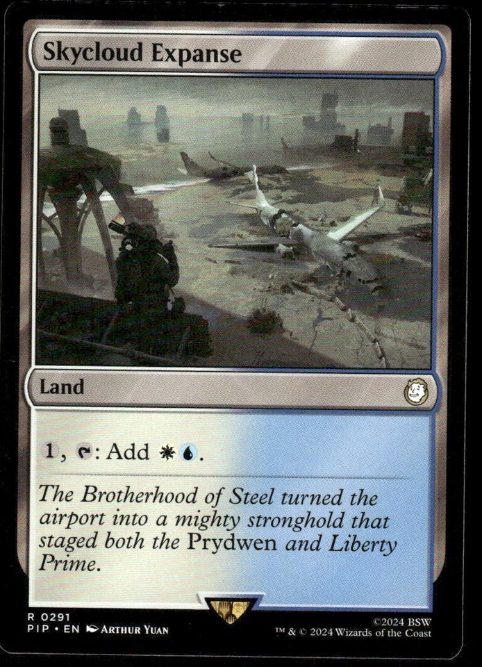 MTG Universes Beyond Fallout Commander Dual Land Set Filter Land EDH | eBay