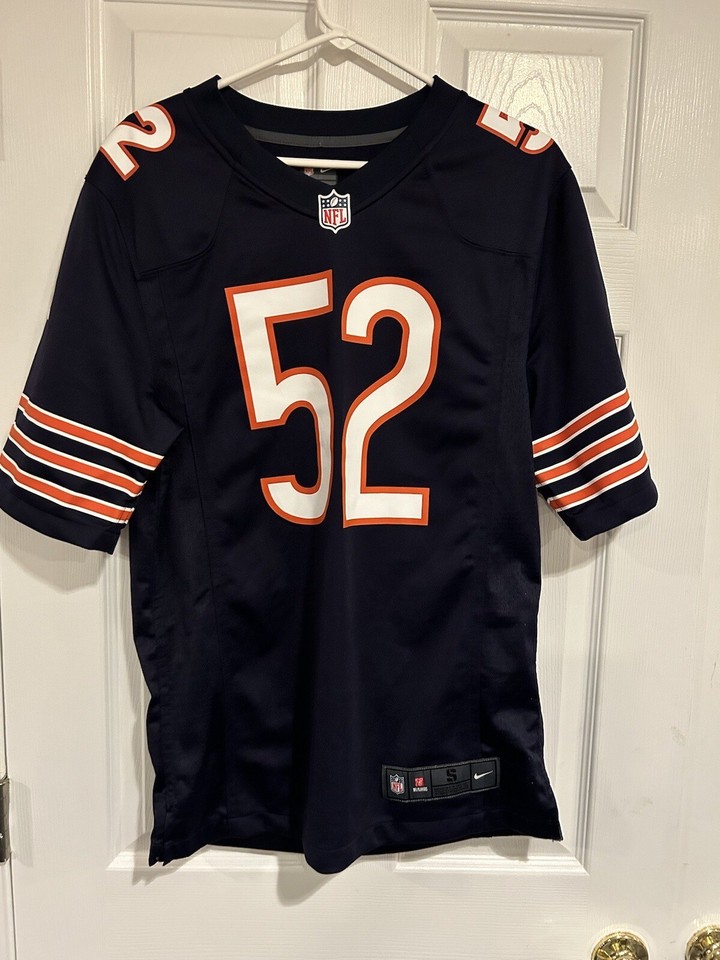 Chicago Bears Khalil Mack #52 Jersey "On Field" by Nike. Small | eBay