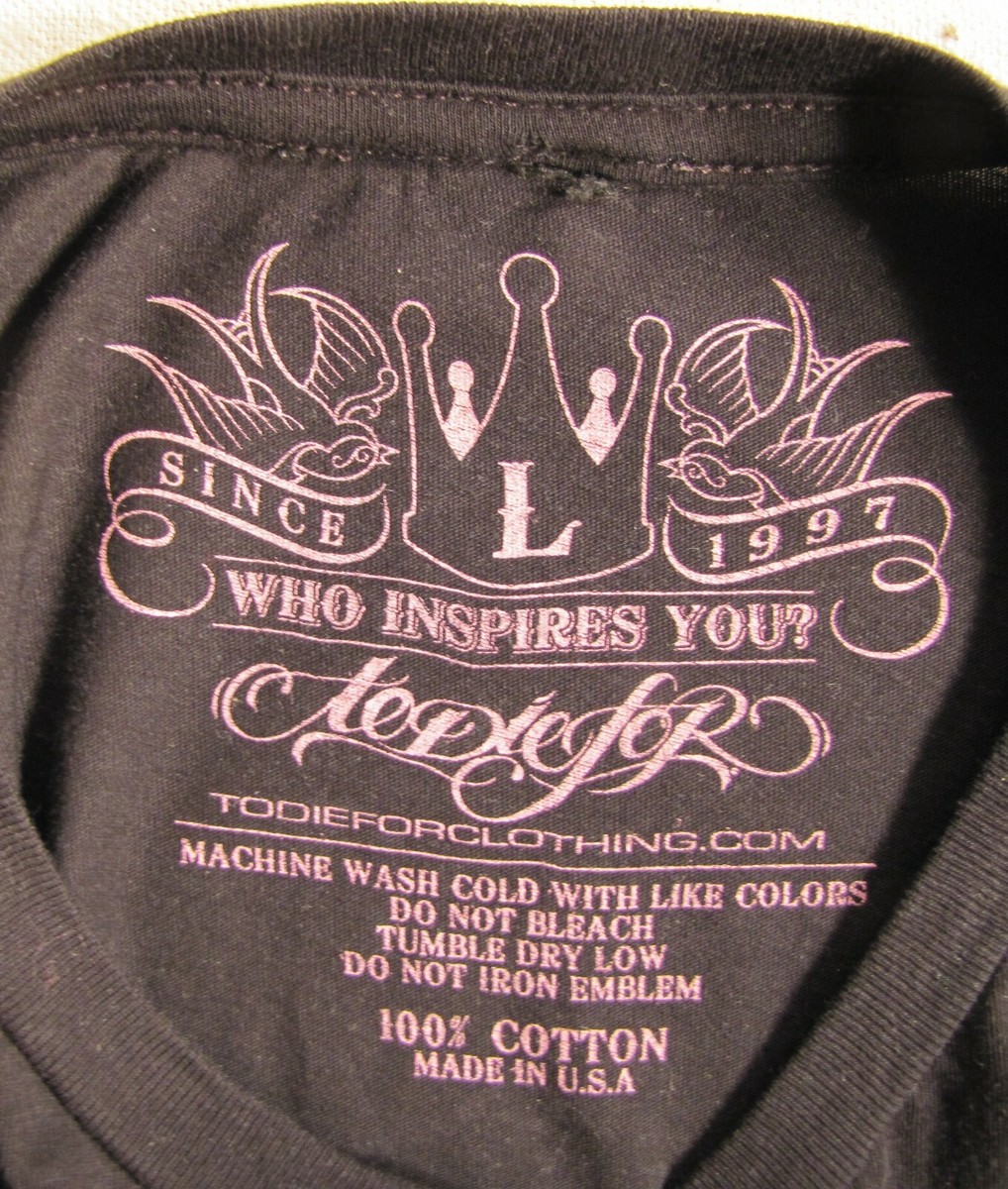 To Die For Clothing Logo Cheap Luxury Design Printing Embossed Logo