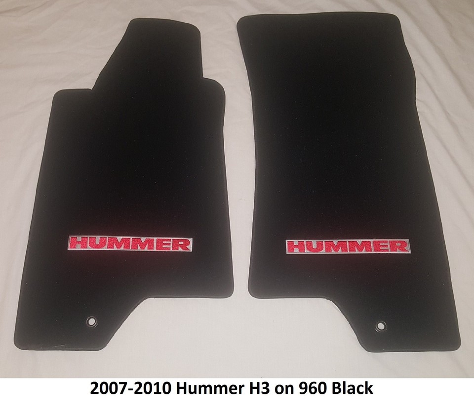 Lloyd Mats Velourtex Hummer H3 Hummer Logo Floor Mats (2006-2010) | eBay