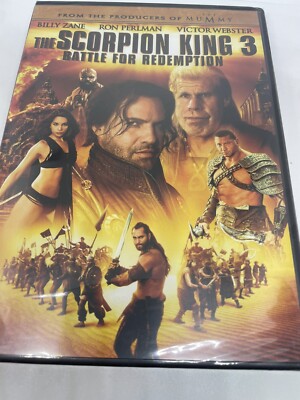The Scorpion King 3: Battle for Redemption (DVD, 2011) New Sealed 25192074882| eBay