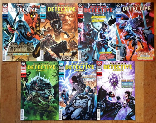 7 COMICS BATMAN DETECTIVE COMICS N° 981 à 987 DC 2018 | eBay