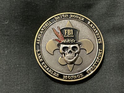 NEW ORLEANS FBI CHALLENGE COIN | eBay