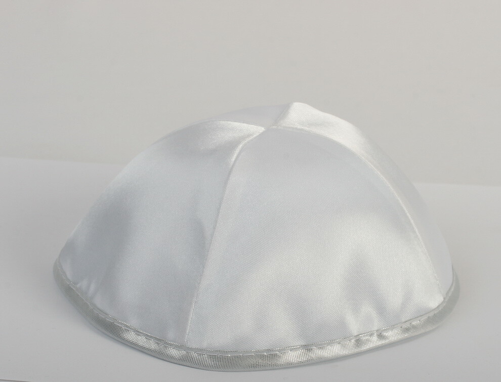 Kippot Wedding Neuer Weißer Satin Jüdischer Kippah Yarmulke Yarmulka