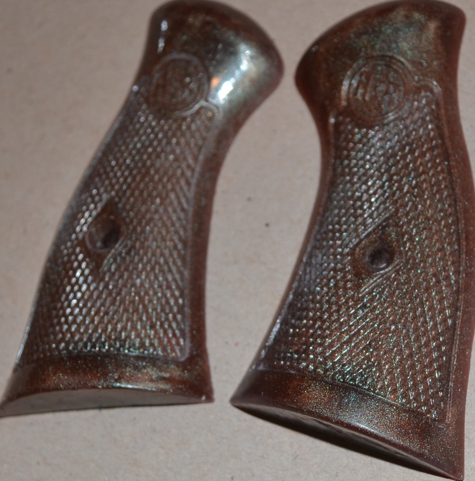 H & R Pistol Grips 732,733,901,929,930 Large frame 3&1/4" Mink Plastic ...