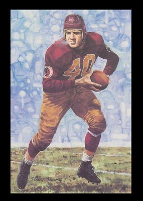 Wayne Millner Goal Line Art Card Washington Redskins | eBay