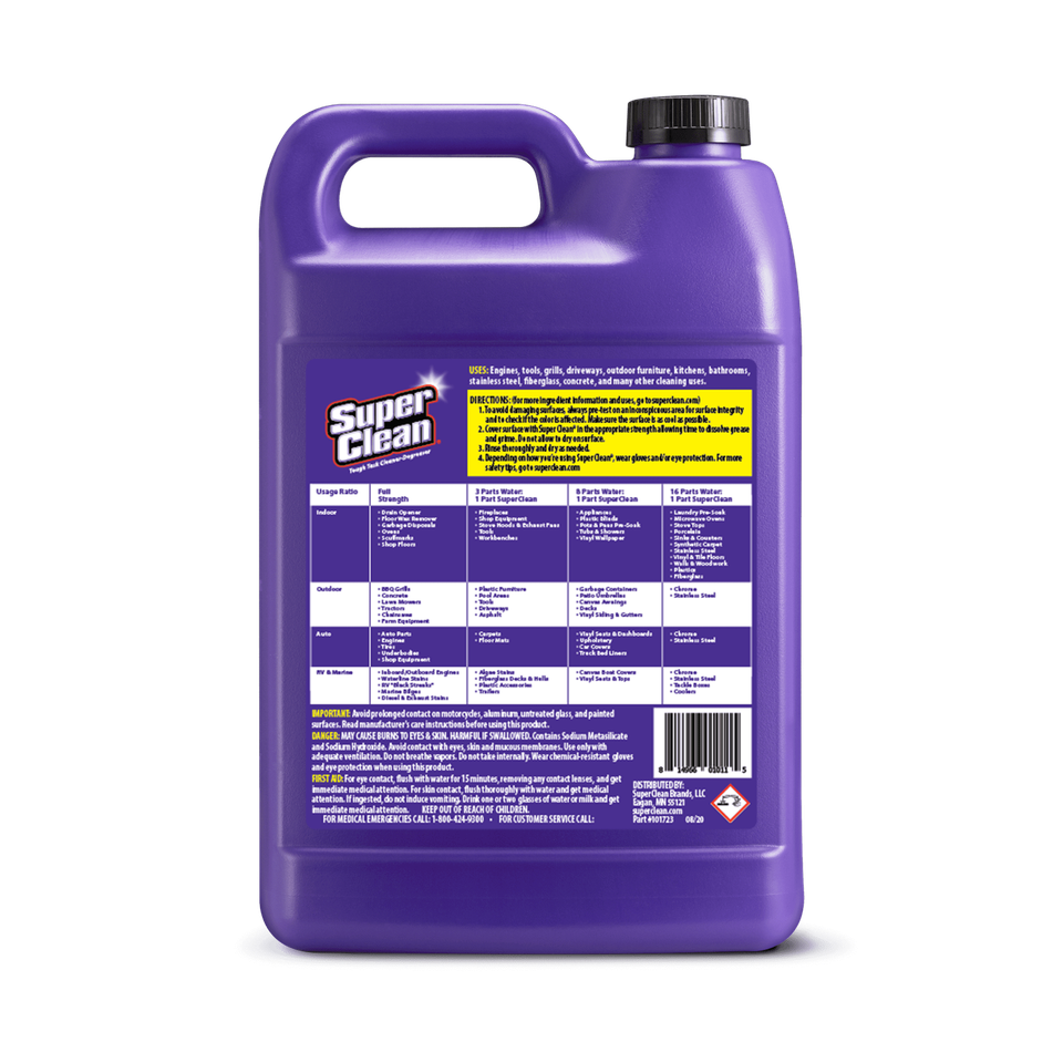 Super Clean Tough Task Cleaner-Degreaser - 1 Gallon | 128 Fluid Ounces ...
