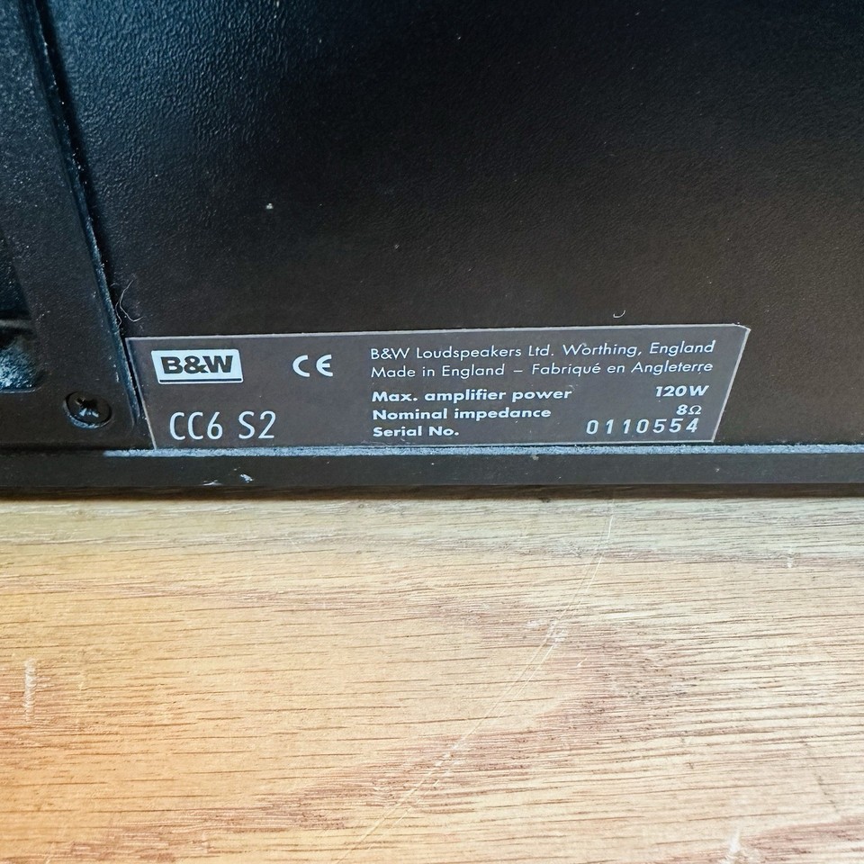 Bowers & Wilkins B&W CC6 S2 | eBay