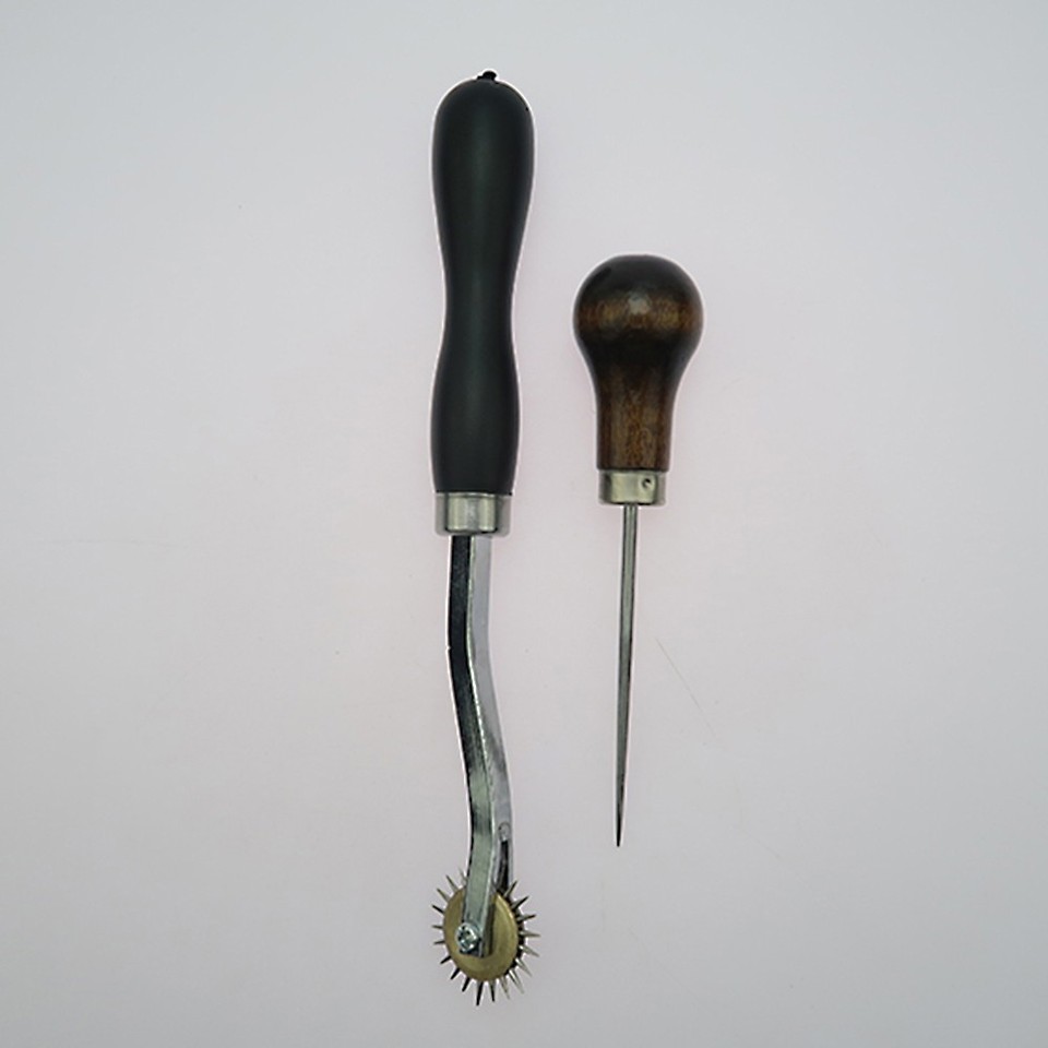 Cloth Paper Overstitch Wheel Gear Roulette Spacer Scratch Awl Sewing | eBay