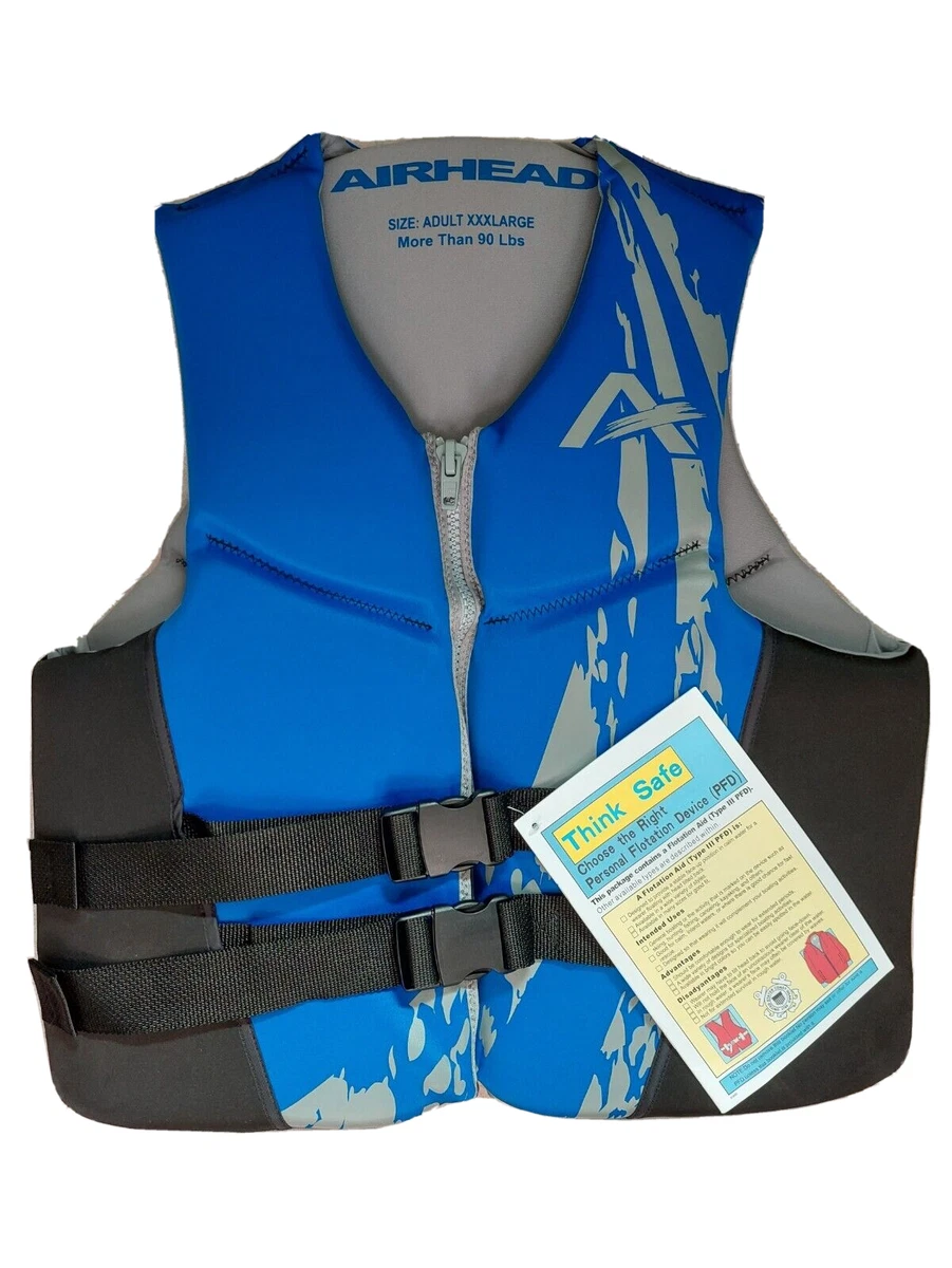 AirHead SWOOSH Neolite Kwik-Dry Flex Life Vest Green Youth