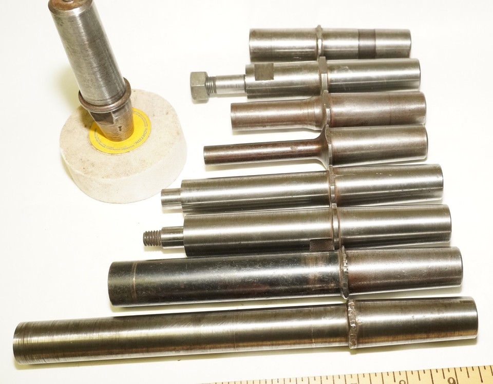 Parker Majestic ID/OD Grinding Wheel Quill Lot, Mandrel, Arbor, Stone ...