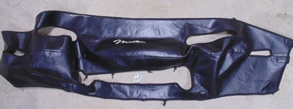 90-97 Mazda Miata Front Nose Mask Bra Bug Protector Black NA 91 92 93 ...