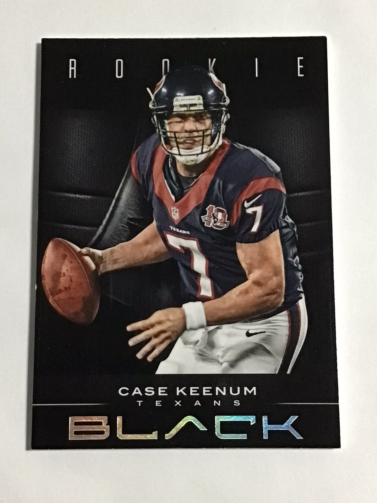 2012 Panini Black Case Keenum Rookie #159/349 Thick Card #113 | eBay