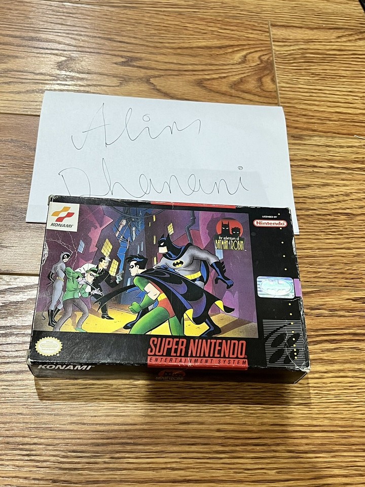 Adventures of Batman & Robin SNES CIB. With Inserts!! Super Nintendo | eBay