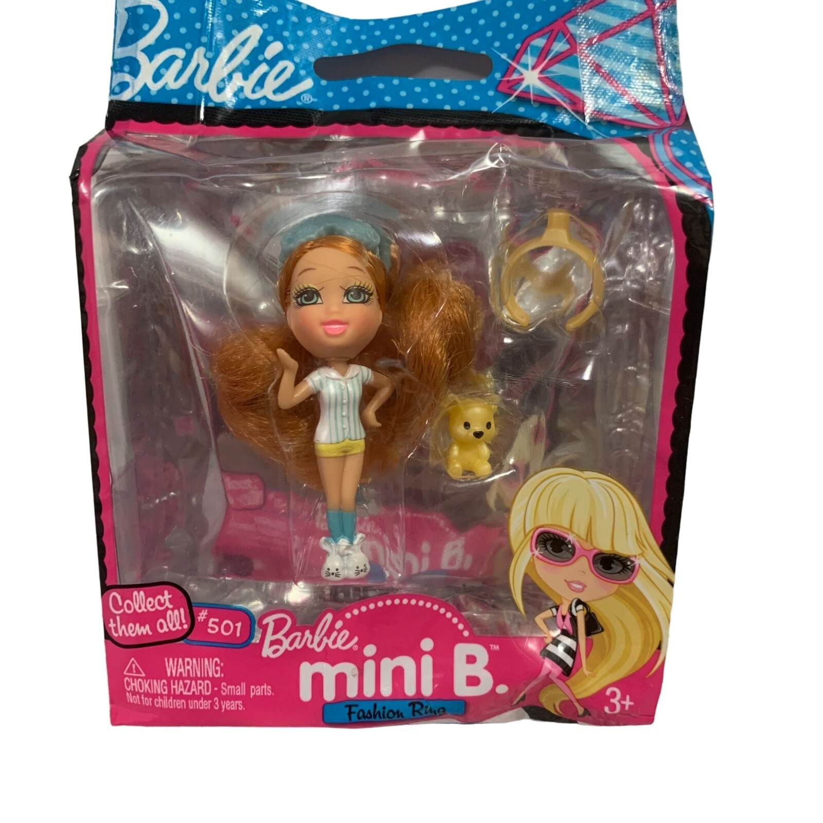 Rare Mattel Barbie Mini B. Fashion Ring Doll NEW | eBay