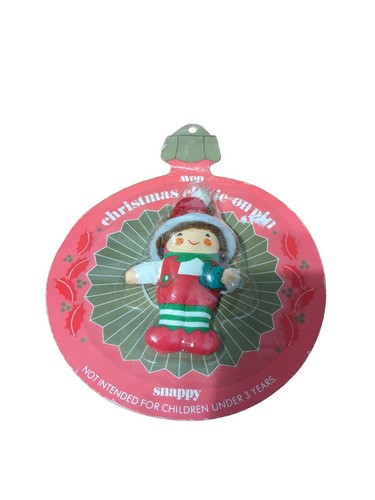 NOS. Avon New 3 1/4" long Christmas Snappy Elf pin. | eBay