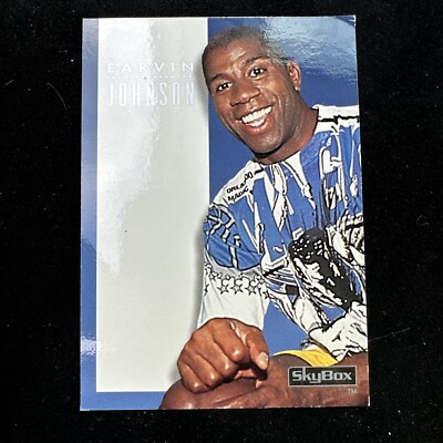 1993 Skybox - Sports Look #NNO Earvin Johnson Basketball Card! | eBay