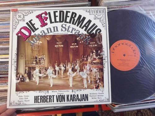 DIE FLEDERMAUS DDR ETERNA LP: STRAUß/KARAJAN (PHONOCLUB 820532) | eBay.de