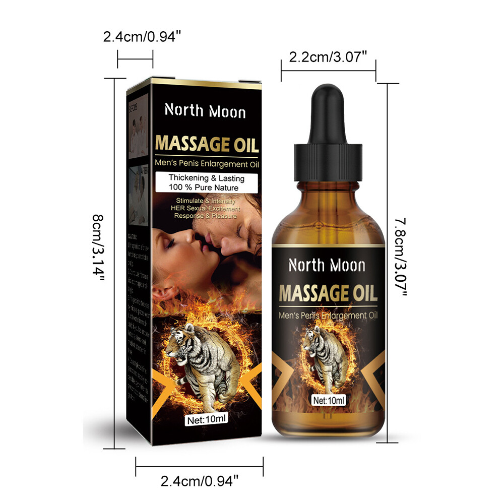 10ml Mens Massage Oil Enlargement Essential For Men Thickening Long ...