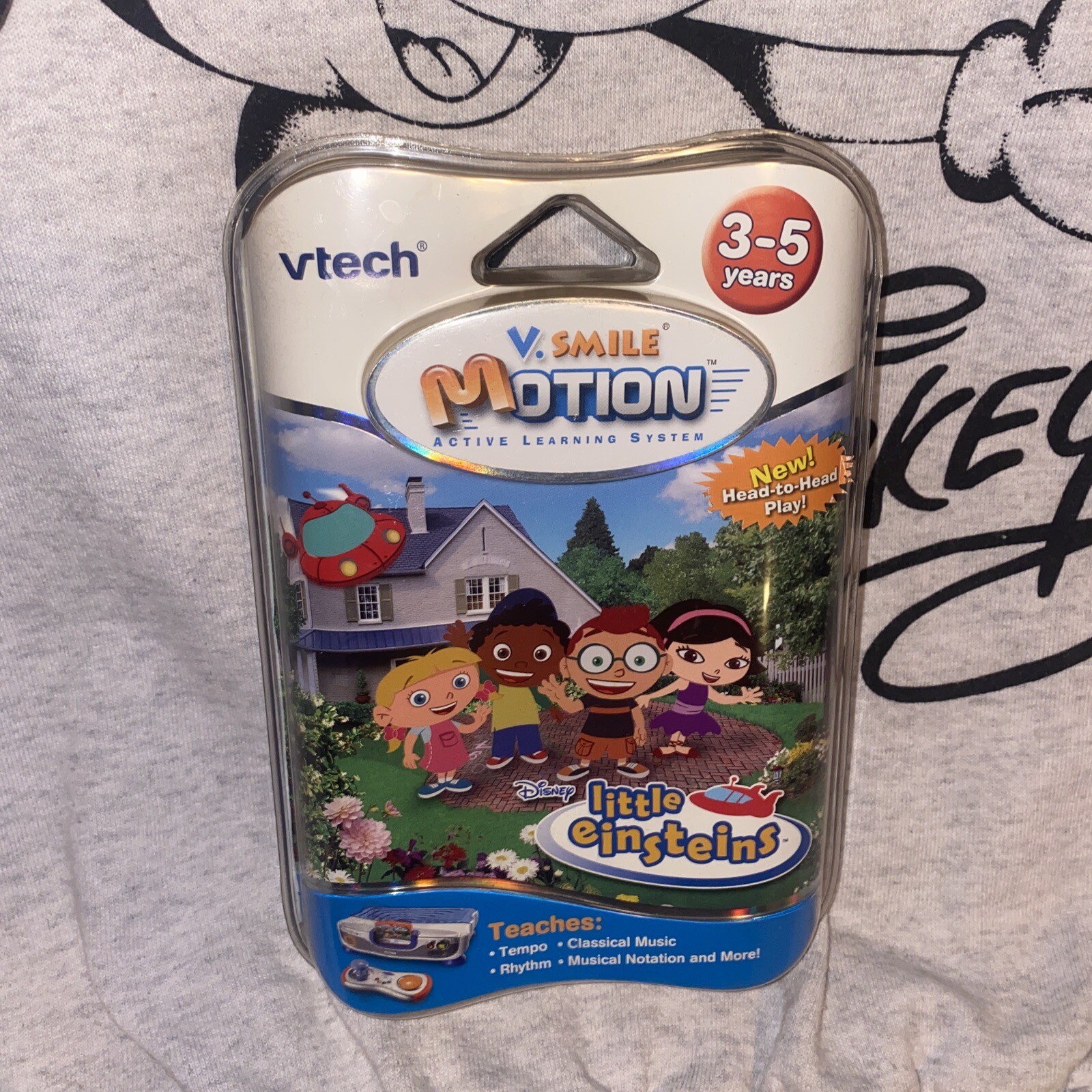 NEW Vtech V-Smile VMotion Active Learning System Disney Little ...