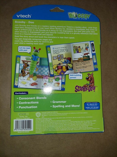 VTech Bugsby Reading System Book With Cartridge - Scooby-doo for sale ...