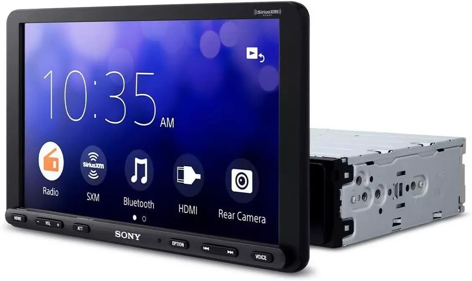 Sony XAV-AX8100 8.95" Floating Car Stereo CarPlay Android Auto Single ...