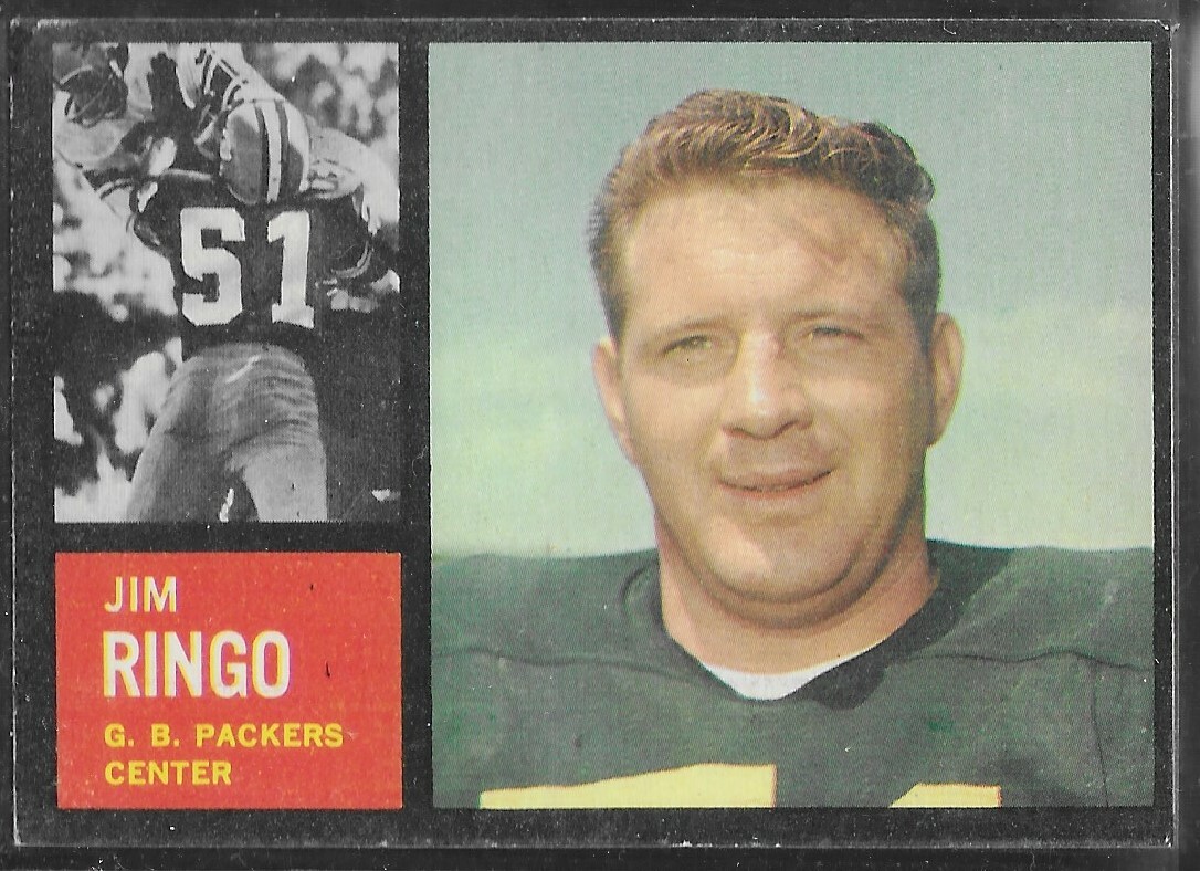 1962 Topps Jim Ringo Packers #2 | eBay