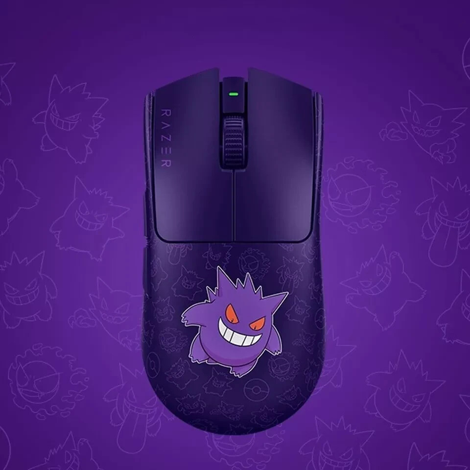 Razer x Ultra-lightweight Wireless Gaming Mouse Pokémon Gengar Viper V3 ...