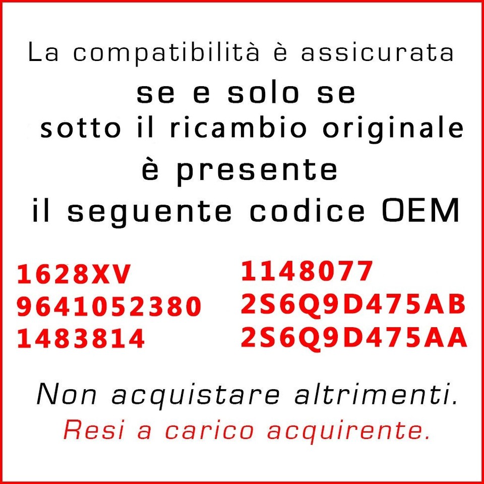 Vanne EGR Recirculation Échappement Ford Fiesta Mk5 JH1 JD1 JH3 JD3 1.4 ...