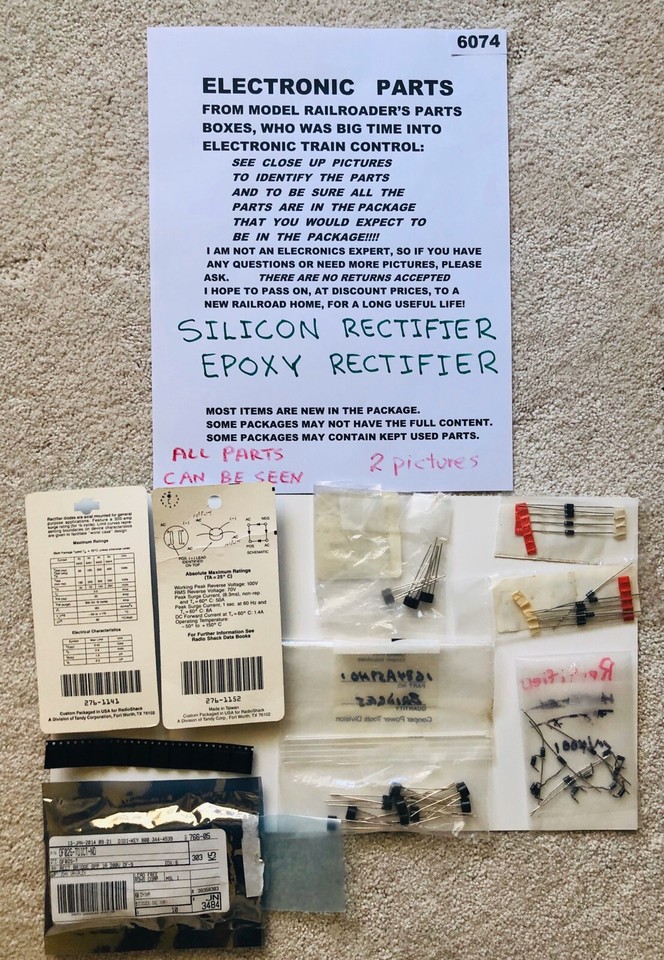 HO-ELECTRICAL- Silicon Rectifier & Epoxy Rectifier - PARTS DRAWERS ...