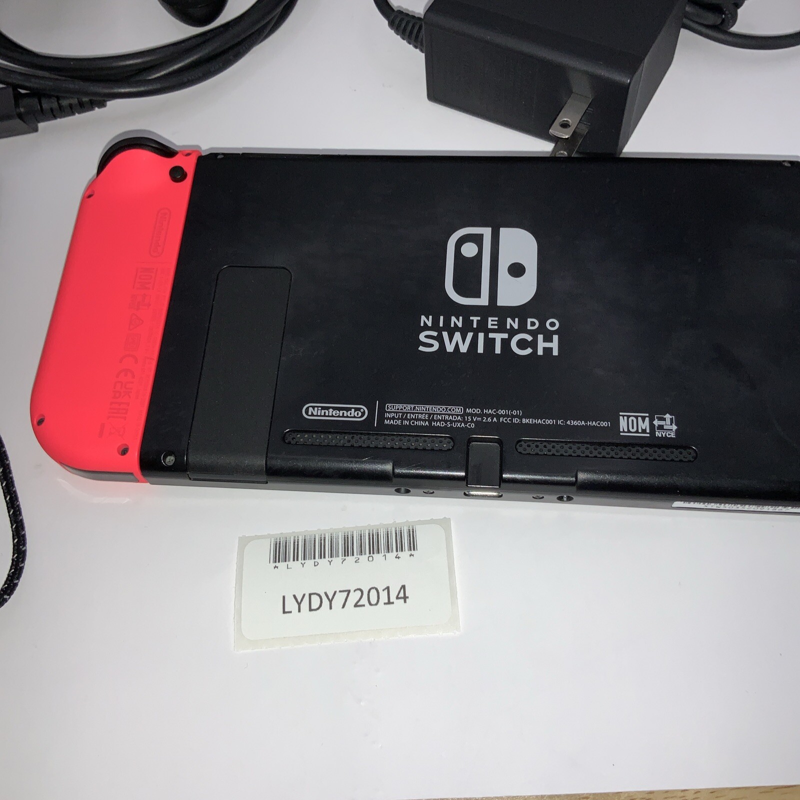 Nintendo Switch 32GB Handheld Console - Neon Red/Neon Blue (HAC-001(-01 ...