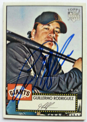 Guillermo Rodriguez Autograph Rare San Francisco Giants | eBay