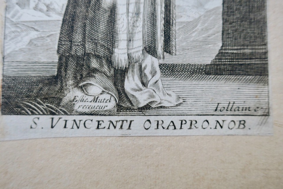 Pious Engraving 17th 90 X 140 Mm | eBay