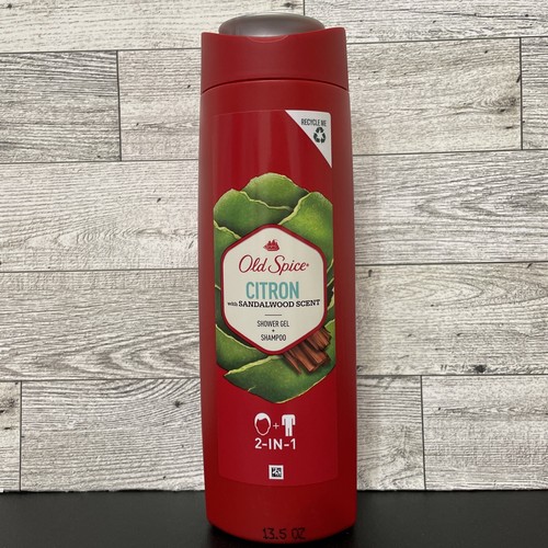 Old Spice Citron Shower Gel and Shampoo for Men 400ml | eBay