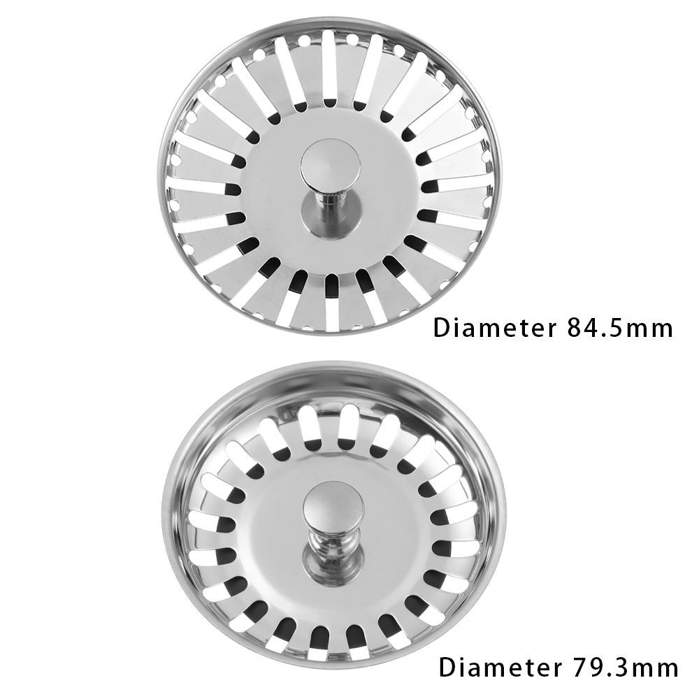 cover Kitchen Tools 84mm Sink Strainer Water Stopper Filter Plug Basket ...