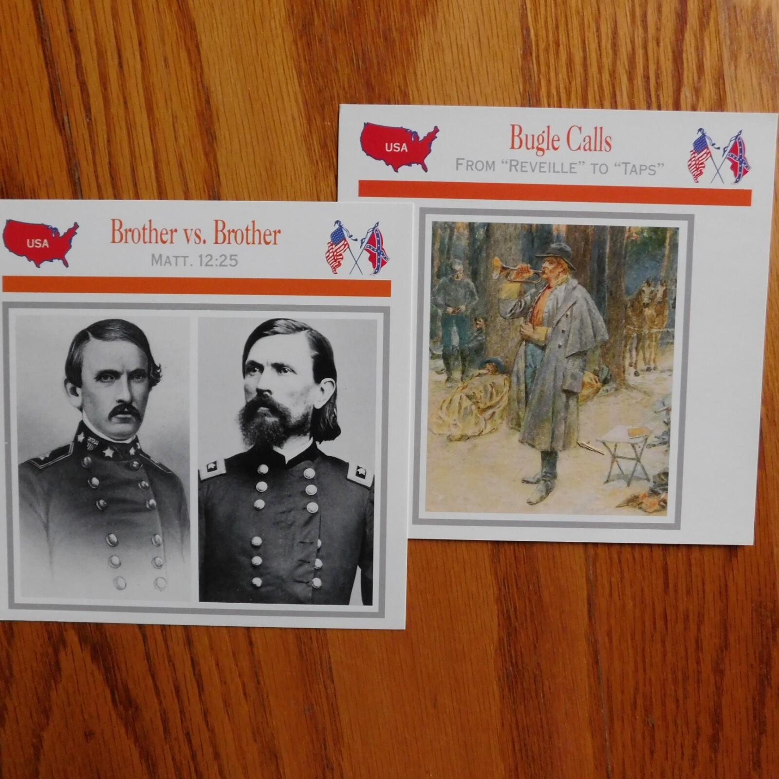 1995 Atlas Edition Civil War Cards, Battlefield Maps & User Manual ...