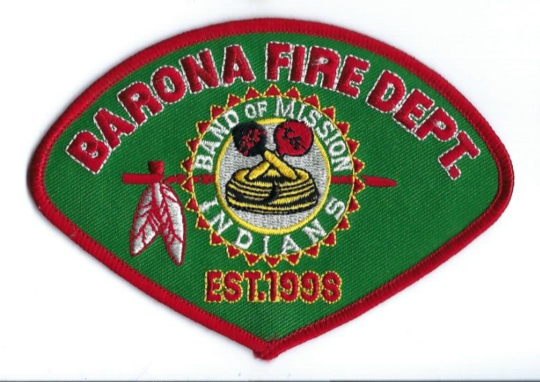 Barona Band Mission Indians (San Diego Co.) CA California Fire Dept ...