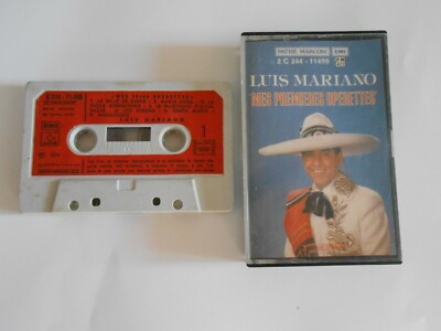 🎧 Cassette audio / K7 / Audio Tape - LUIS MARIANO - Mes premières ...