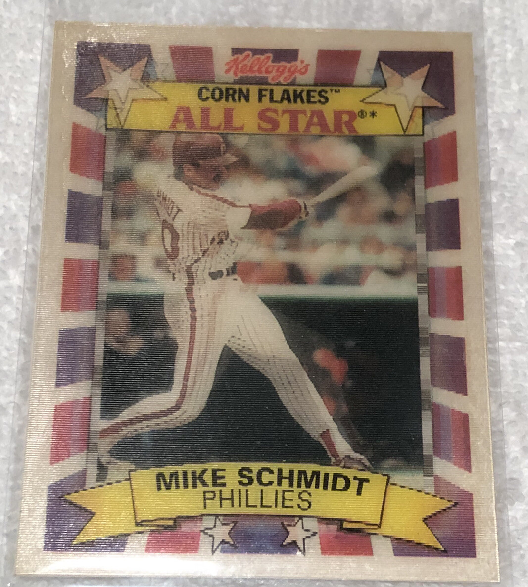 Mike Schmidt 1992 Kellogg’s Corn Flakes All Star 10of10 Philles MLB | eBay