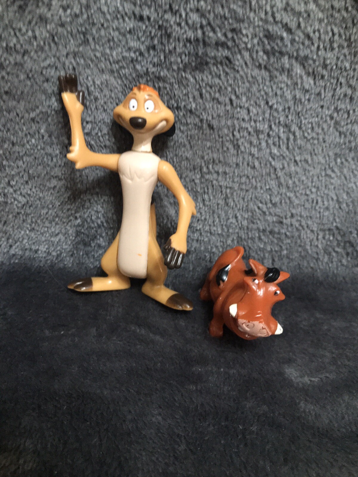 BURGER KING 1996 TIMON & PUMBAA Lion King TIMON Figure ARMS & Head MOVE ...