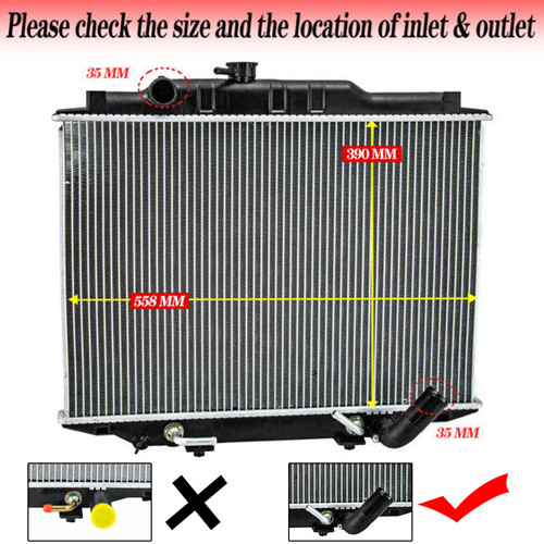 PREMIUM 32MM RADIATOR FIT 1986-2013 2006 MITSUBISHI EXPRESS L300 ...