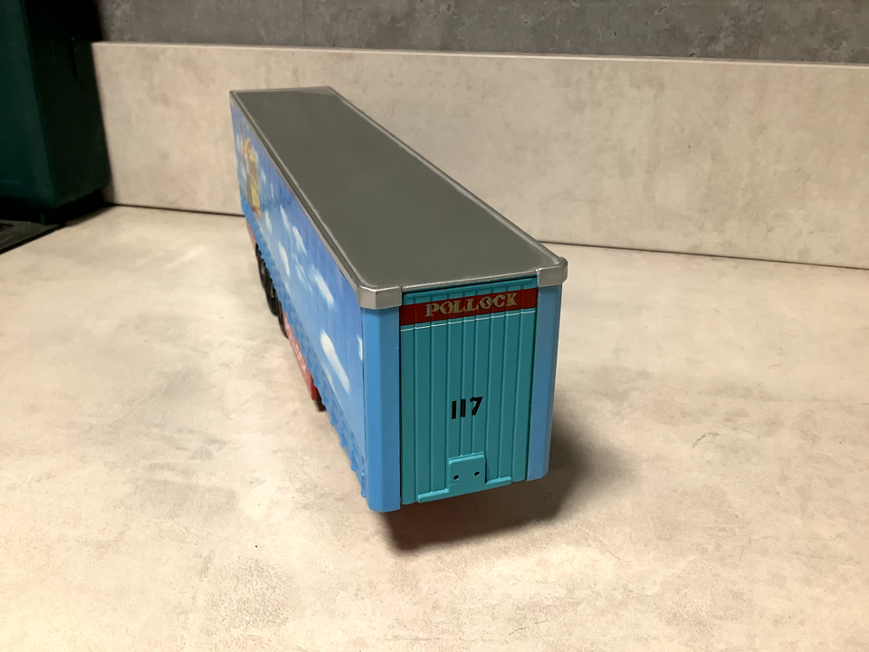 Corgi model truck 1:50 scale - CODE 3 POLLOCK PORRIDGE CURTAINSIDE ...