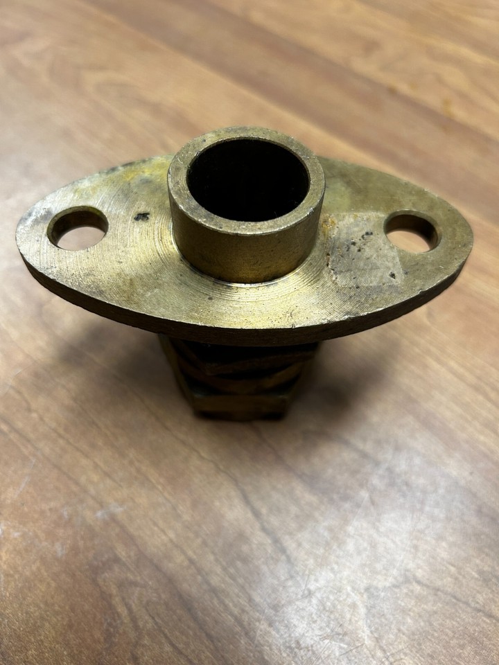 NOS Marine Bronze Stuffing Box Oval Flange for 1 " Shaft Perko Buck ...