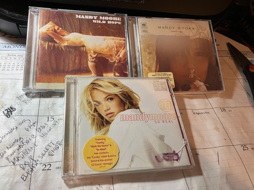 MANDY MOORE 3 CD LOT: SO REAL, COVERAGE, WILD HOPE | eBay