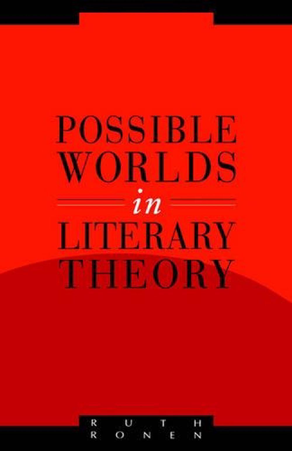 Possible Worlds in Literary Theory by Ruth Ronen (English) Hardcover ...