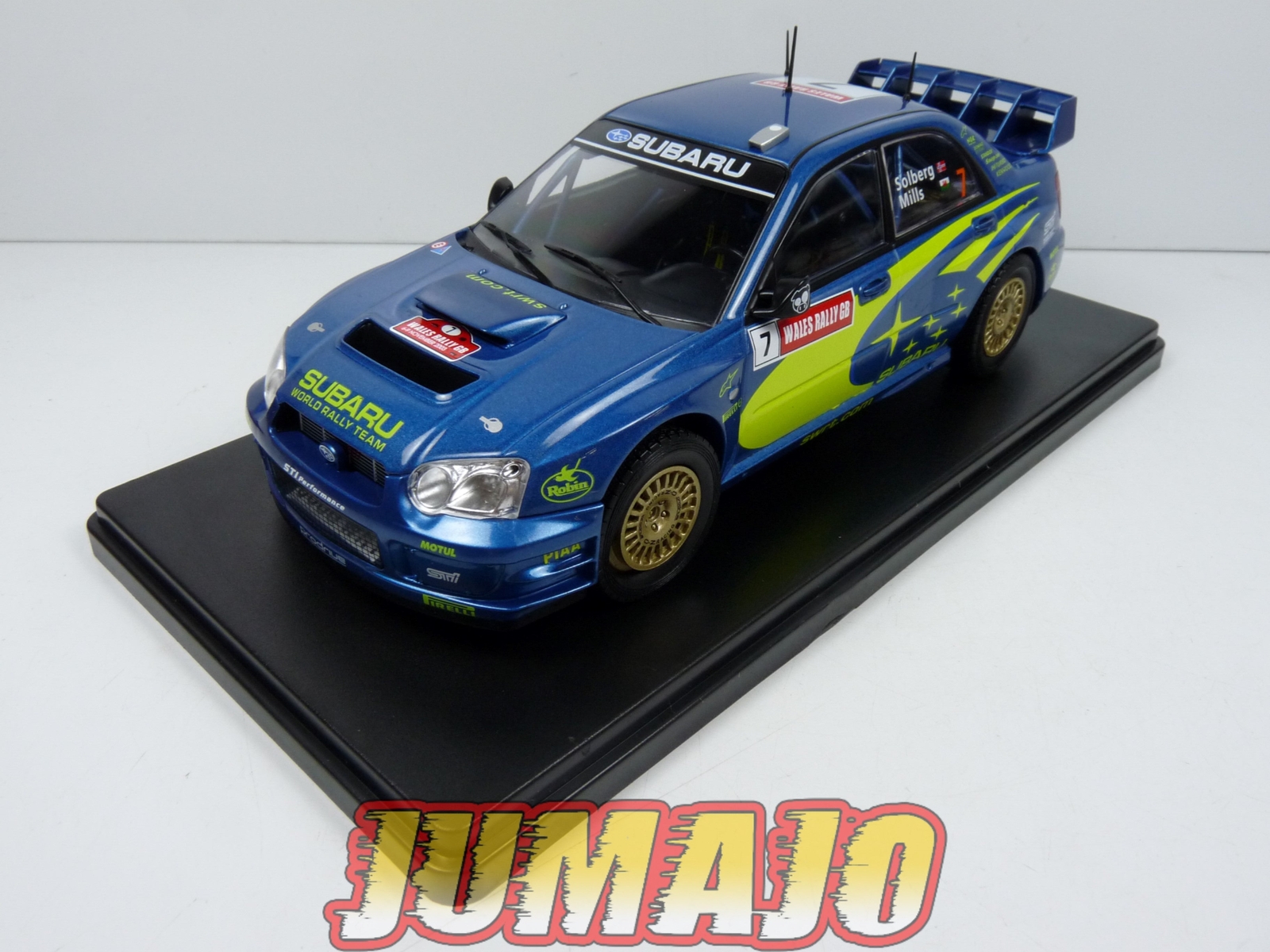 RVQ6 Voiture Rallye 1/24 SALVAT Models : Subaru Impreza S9 WRC Solberg ...